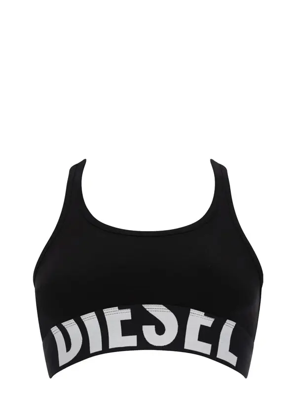 DIESEL® Bra Ufsb-cotton-race - Black