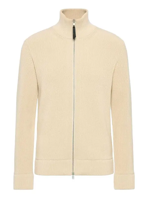 MAISON MARGIELA Wool Zipped Cardigan - Multicolor