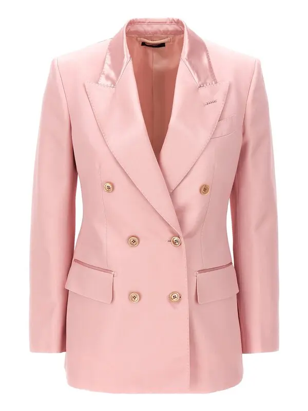 TOM FORD Duchesse Blazer - Pink