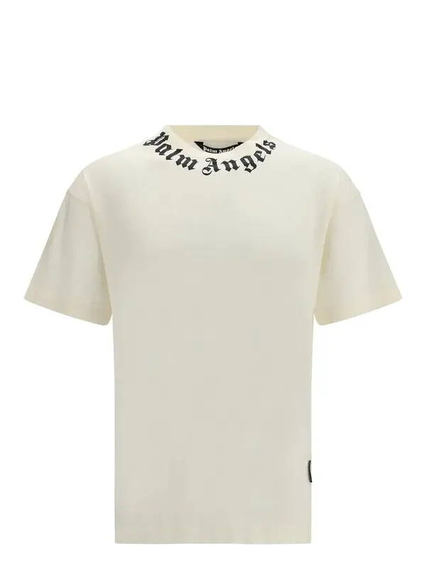 Palm Angels Logo Crewneck T-shirt - Multicolor