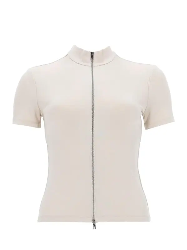 Alexander Wang Rashguard Top - Cream