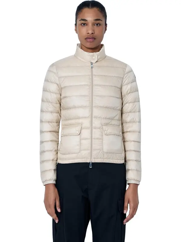Moncler Lans Down Jacket - Cream