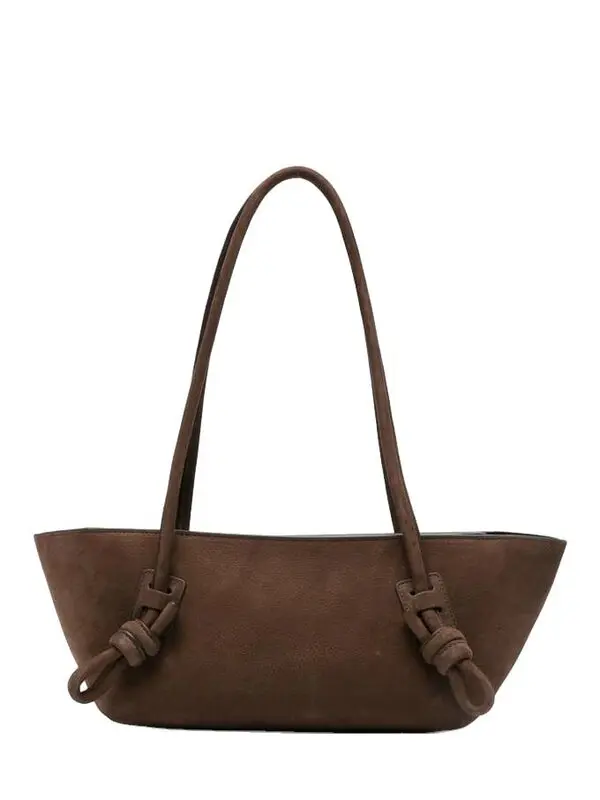 Hereu Calf Leather Shoulder Bag - Brown