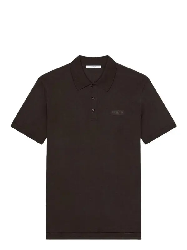 Givenchy Logo Cotton Polo Shirt - Multicolor