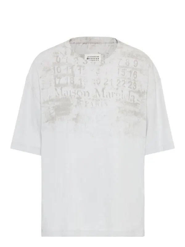 MAISON MARGIELA Oversized Cotton T-shirt - Multicolor