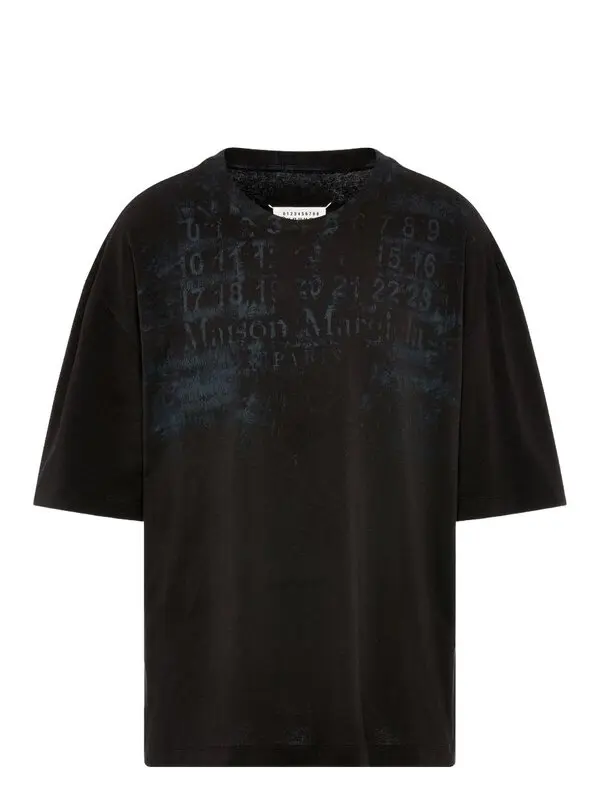 MAISON MARGIELA Oversized Cotton T-shirt - Multicolor
