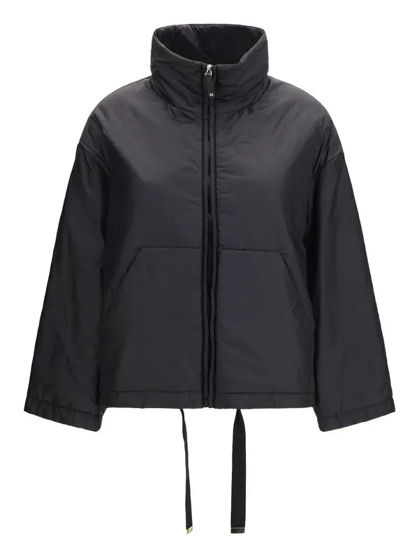 Max Mara Short Padded Canvas Jacket - Black