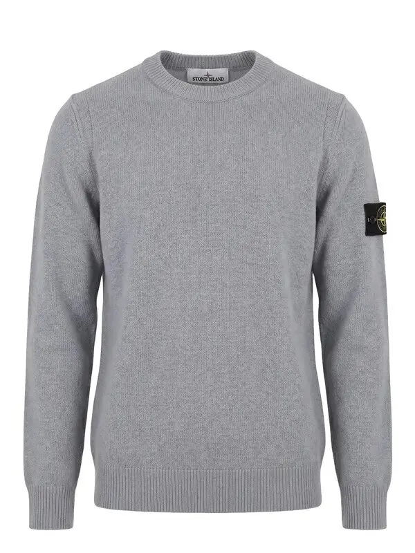 Stone Island Lambswool Crew Neck Pullover - Multicolor