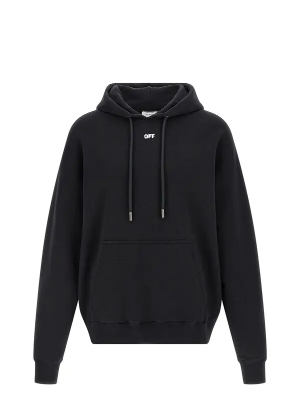 Off-White Paint Arrow Skate Hoodie - Black