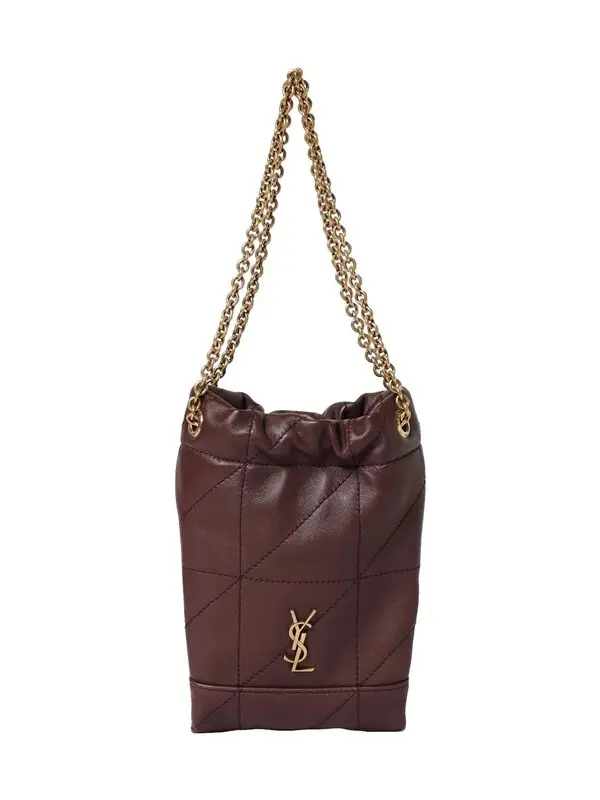 Saint Laurent Jamie Quilted Nappa Bag - Red