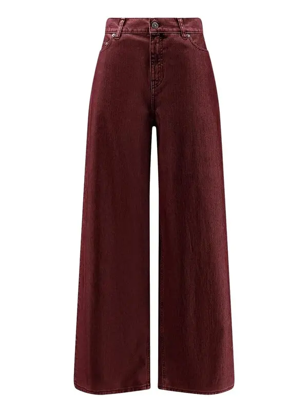 GOLDEN GOOSE Melody Boyfriend Fit Trousers - Multicolor