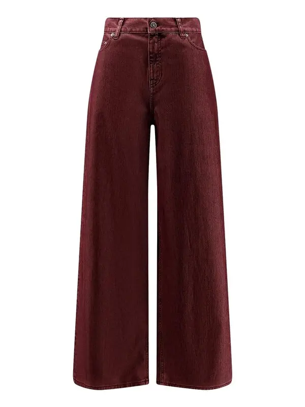 GOLDEN GOOSE Melody Boyfriend Fit Trousers - Multicolor