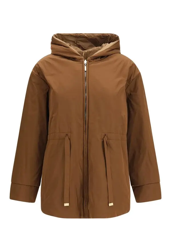 Max Mara Reversible Padded Parka - Brown