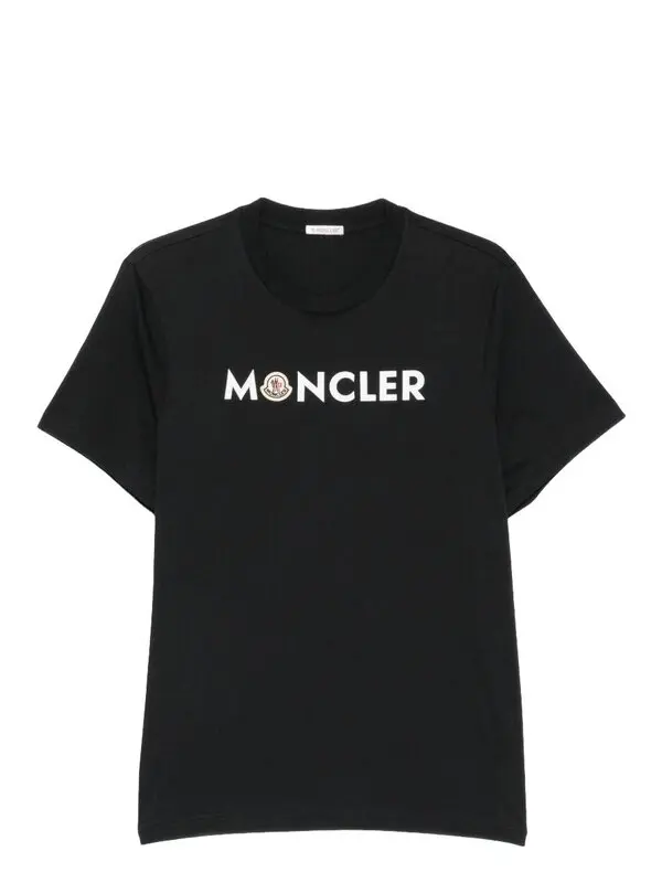 Moncler Logo Cotton T-shirt - Multicolor