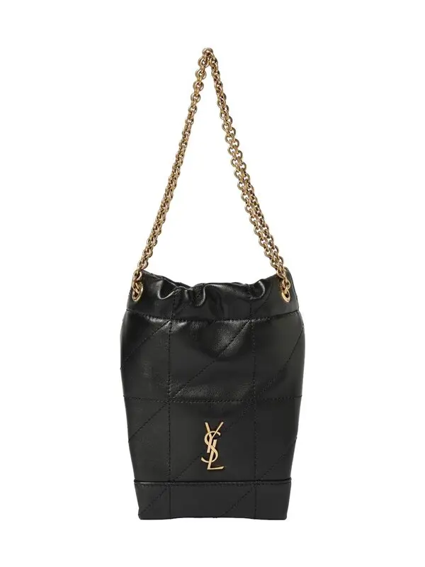 Saint Laurent Jamie Quilted Nappa Bag - Black