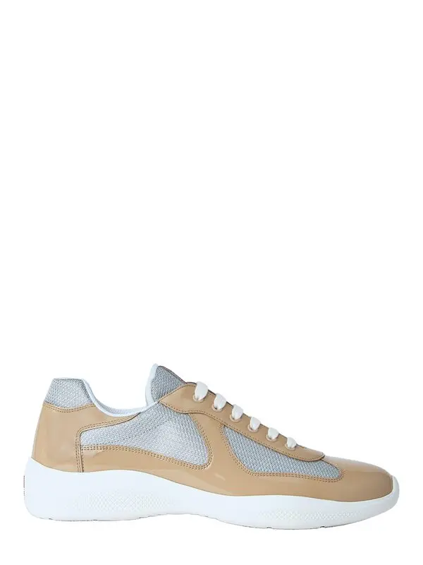 Prada America's Cup Sneakers - Cream