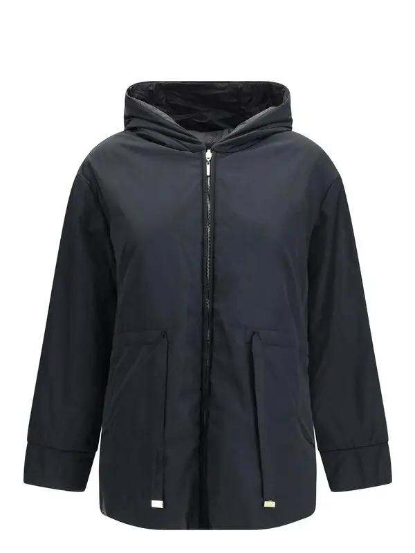 Max Mara Reversible Padded Parka - Black