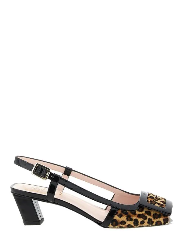 ROGER VIVIER Belle Viver' Slingback - Multicolor
