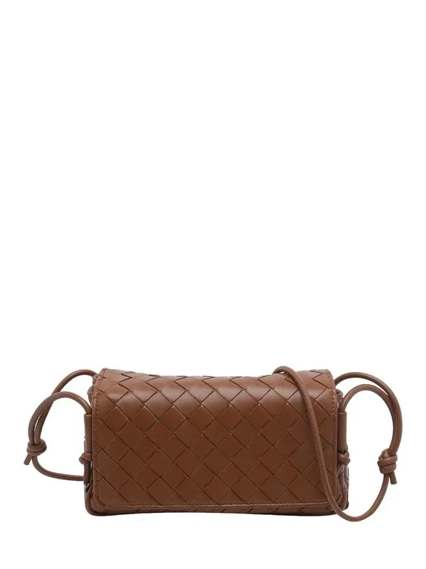 Bottega Veneta Notturno Pouch - Brown
