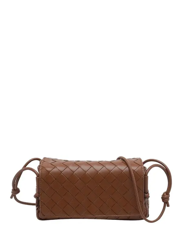 Bottega Veneta Notturno Pouch - Brown