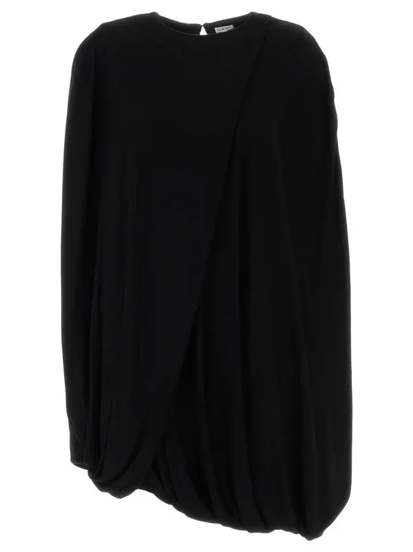 Loewe Jersey Dress - Black