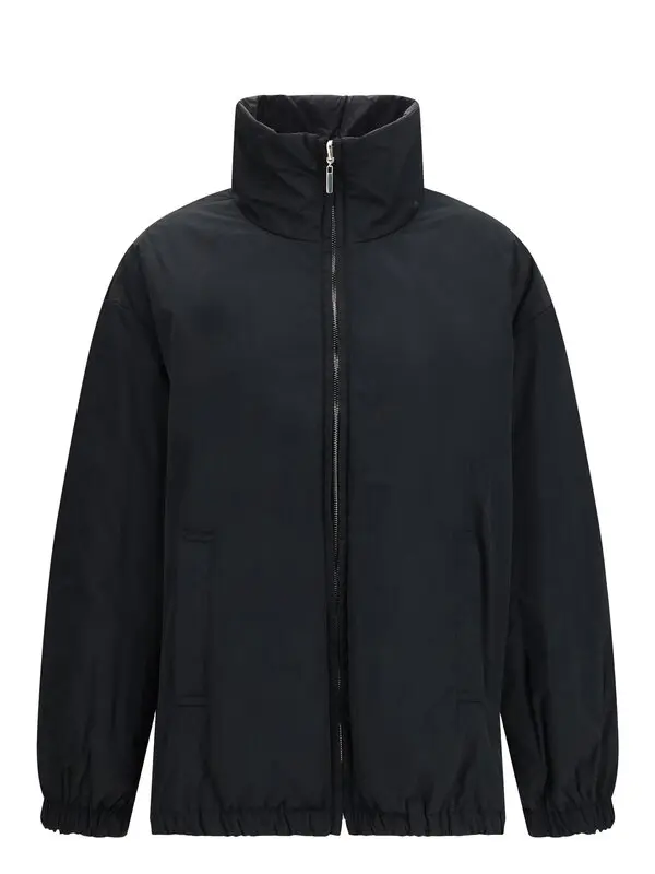 Max Mara Reversible Bomber Jacket - Black