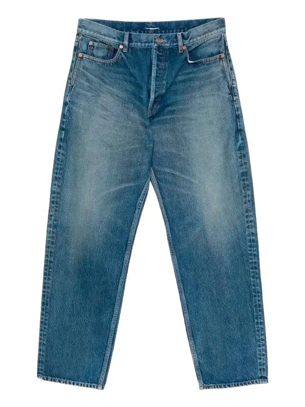 Saint Laurent High Rise Jeans - Multicolor