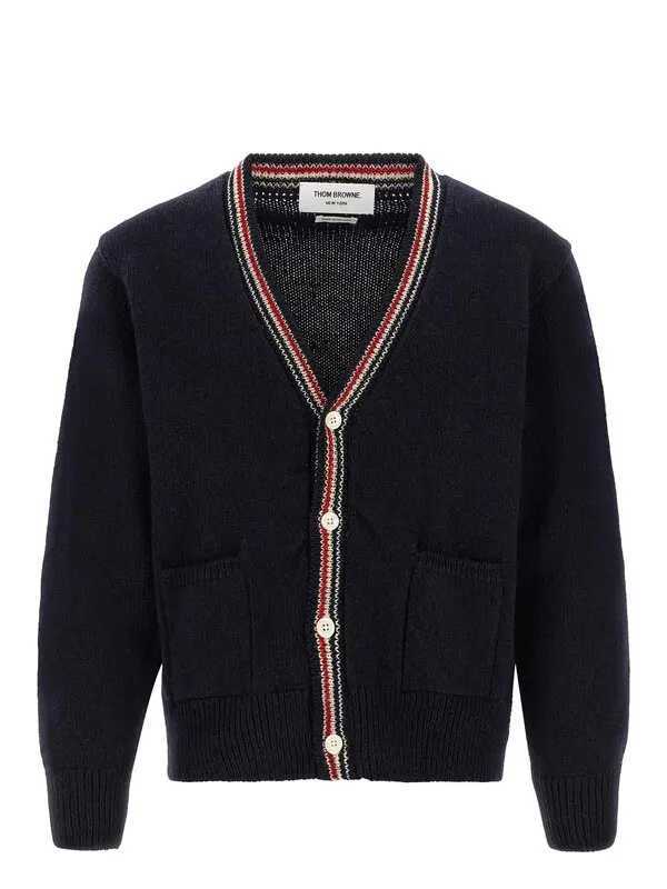 Thom Browne Hector Cardigan - Blue