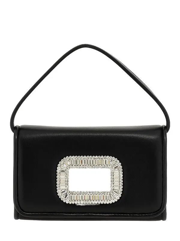 ROGER VIVIER Pilgrim Micro Handbag - Black