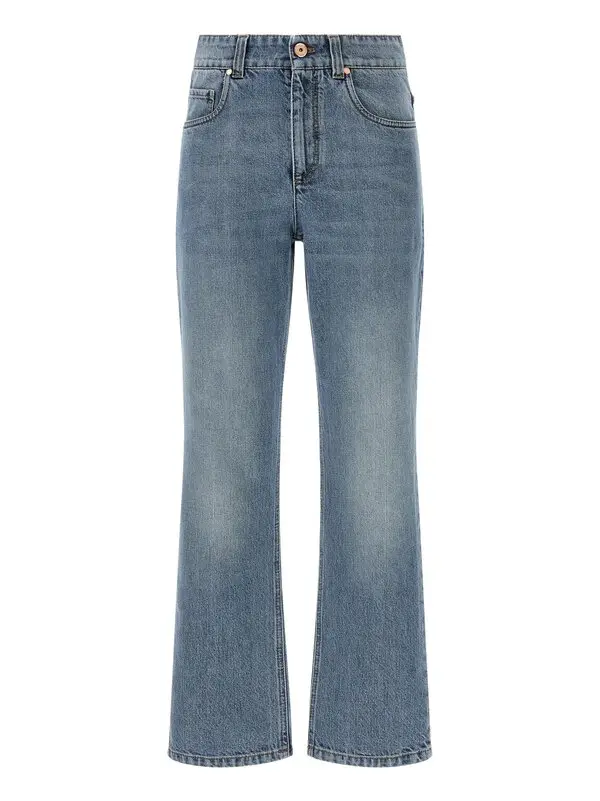 Brunello Cucinelli Retro Denim Jeans - Blue