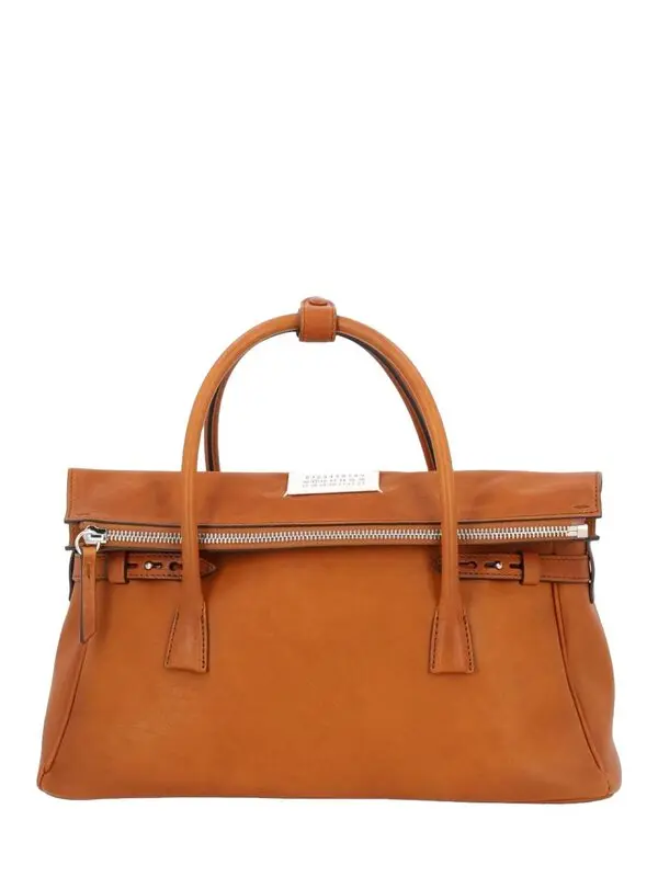 MAISON MARGIELA 5ac Loved To Death East West Medium Bag - Brown