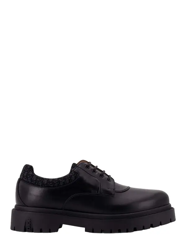 Dior Dh Dexpii Leather Lace-up - Black