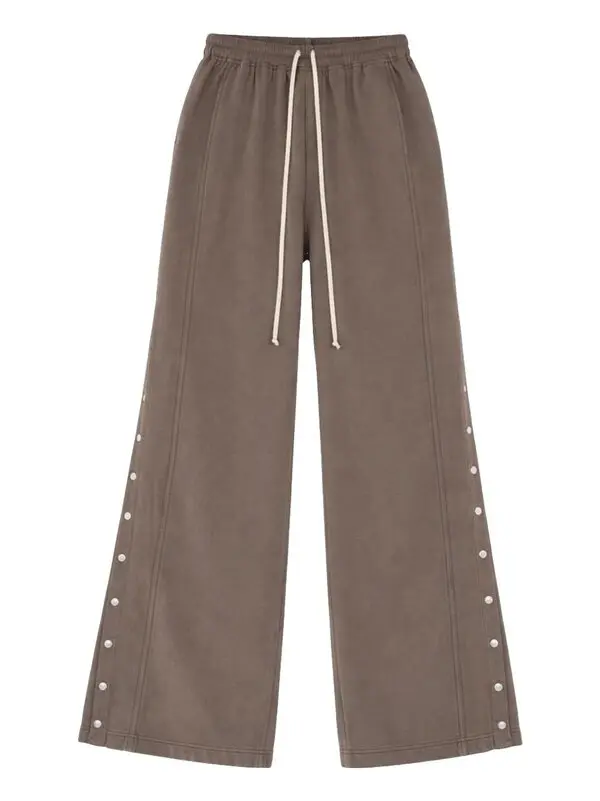 Rick Owens Cotton Sweatpants - Brown