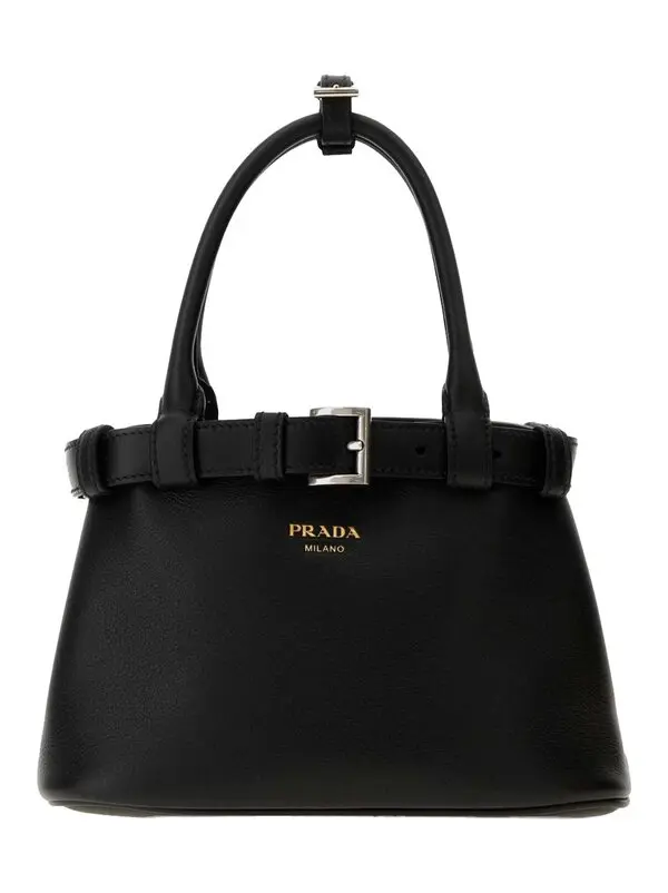 Prada Leather Mini Bag - Black