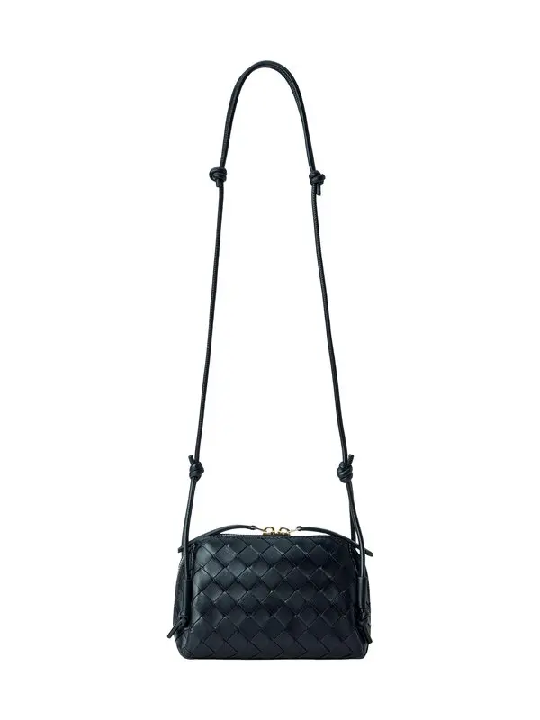 Bottega Veneta Intrecciato Concert Pouch - Black