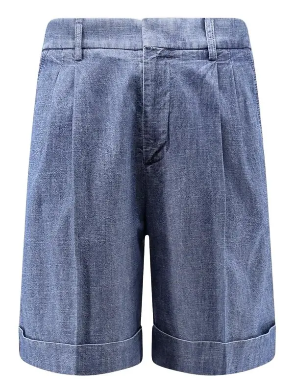 Valentino Garavani Embroidered Denim Shorts - Multicolor