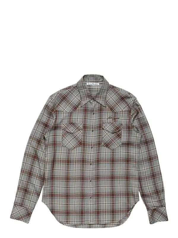 Acne Studios Grey Shirts - Gray