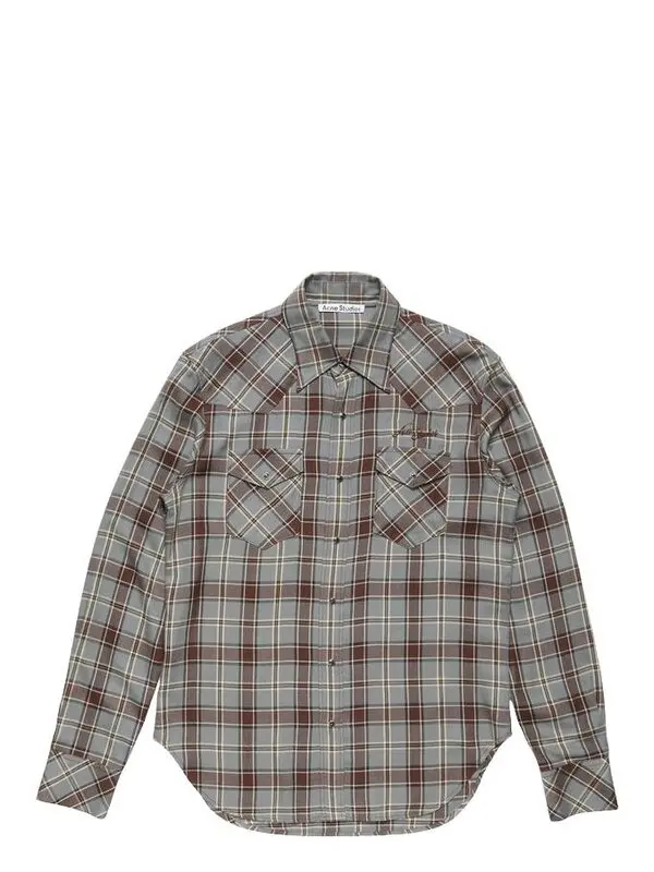 Acne Studios Grey Shirts - Gray