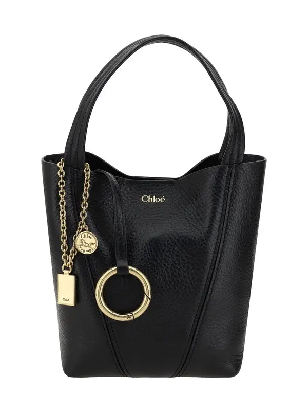 Chloé Spin Shoulder Bag - Black
