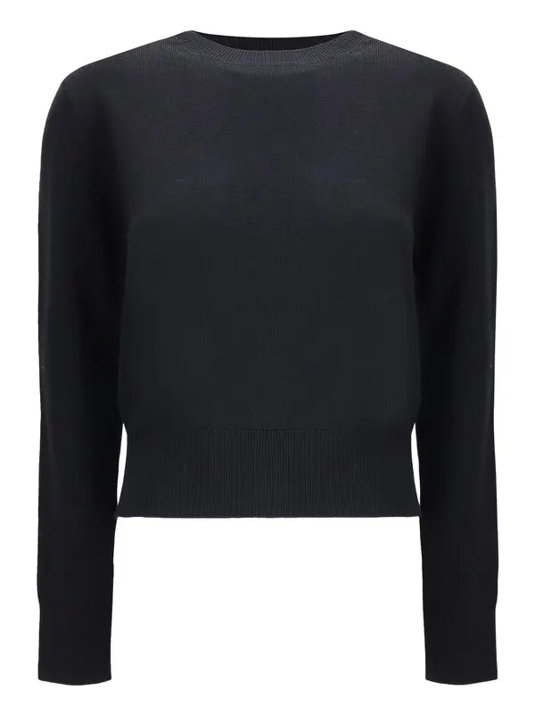 AMI Paris De Coeur Sweater - Black