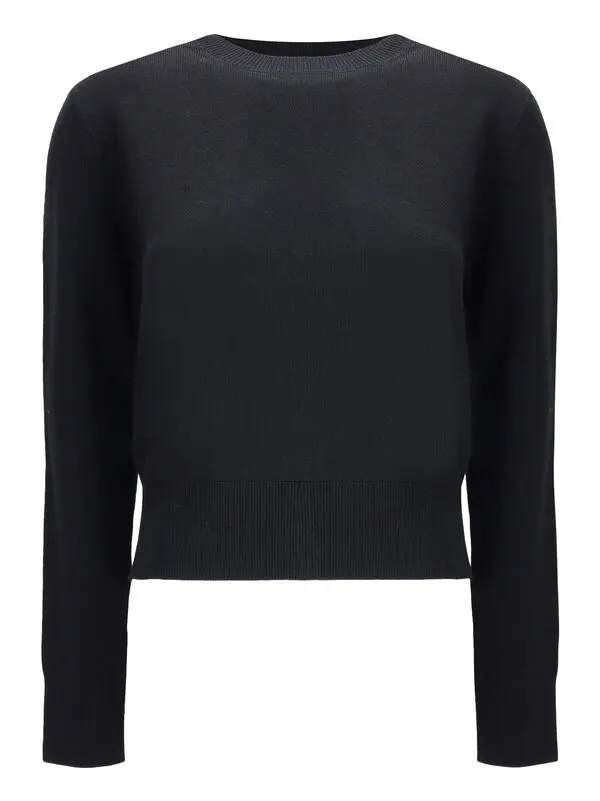 AMI Paris De Coeur Sweater - Black