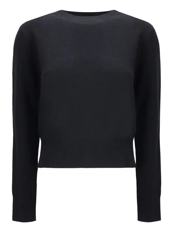 AMI Paris De Coeur Sweater - Black