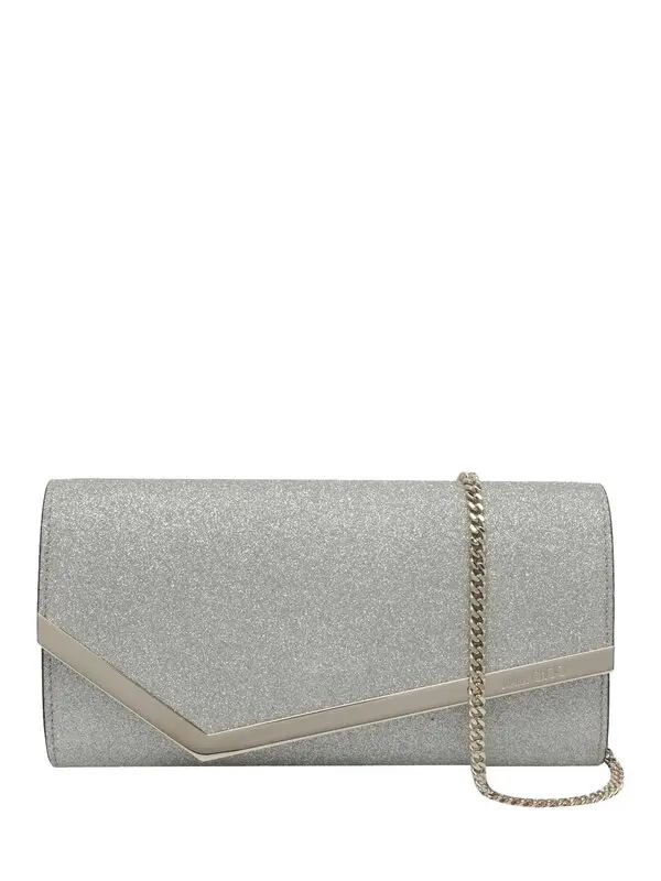 JIMMY CHOO Emmie Pochette - Silver