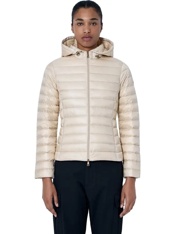Moncler Igelhood Short Down Jacket - Cream
