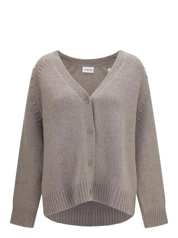 P.a.r.o.s.h Cashmere Cardigan - Cream