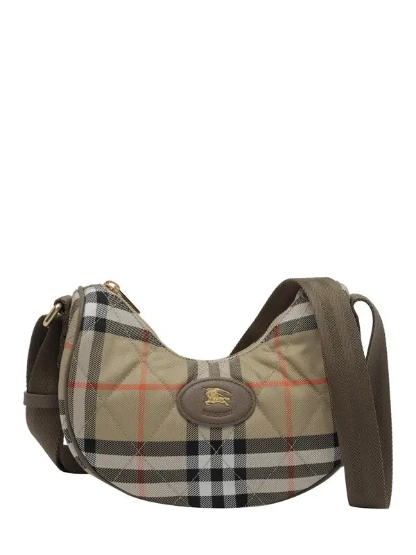Burberry Horseshoe Crossbody Bag - Cream