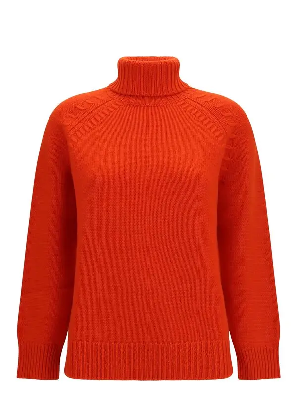P.a.r.o.s.h Cashmere Turtleneck Sweater - Red