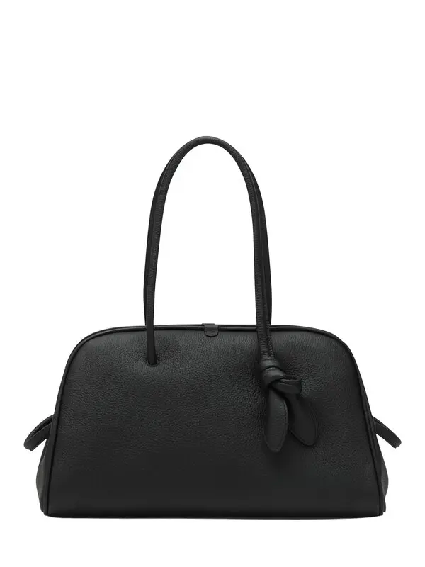 Jacquemus Leather Turismo Bag - Black