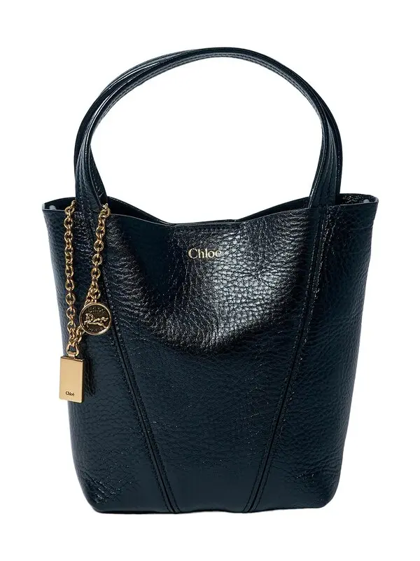 Chloé Small Spin Tote Bag - Black