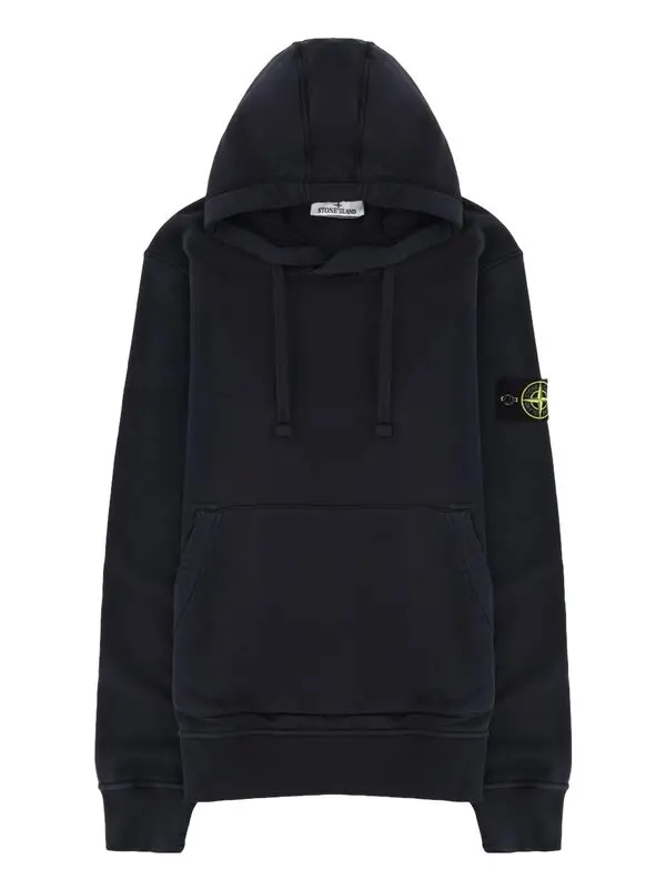 Stone Island Sweatshirt With Logo - Blue